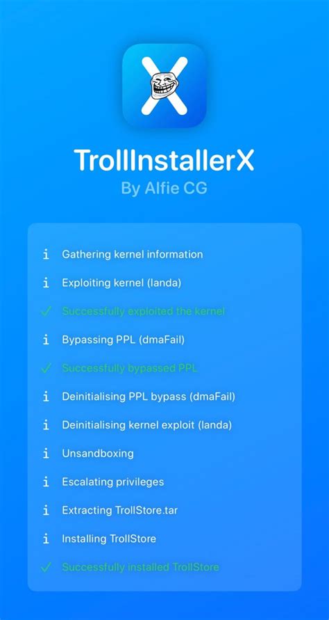 How To Install TrollStore On IOS 14 0 16 6 1 With TrollInstallerX