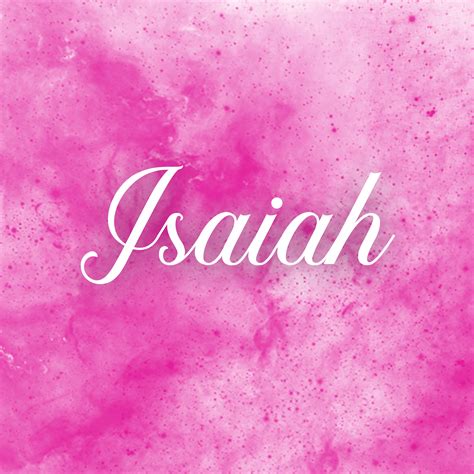 Isaiah Overview Scripture Supply