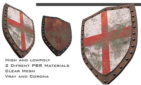 3d Model Crusader Shield Vr Ar Low Poly Cgtrader 3d Model Crusader Shield Vr Ar Low Poly Cgtrader