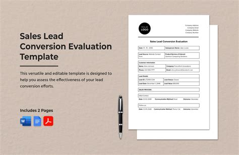 Free Editable Evaluation Templates In Word To Download