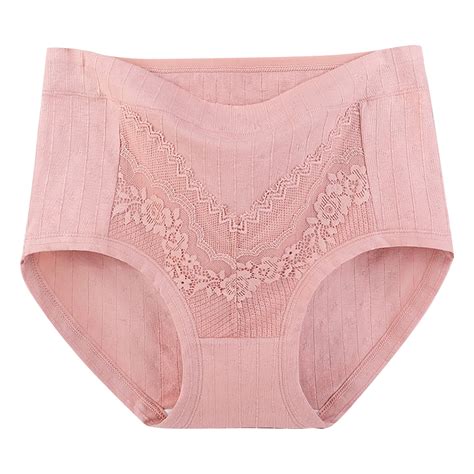 Posijego Womens Cotton Underwear Plus Size Seamless Full Coverage