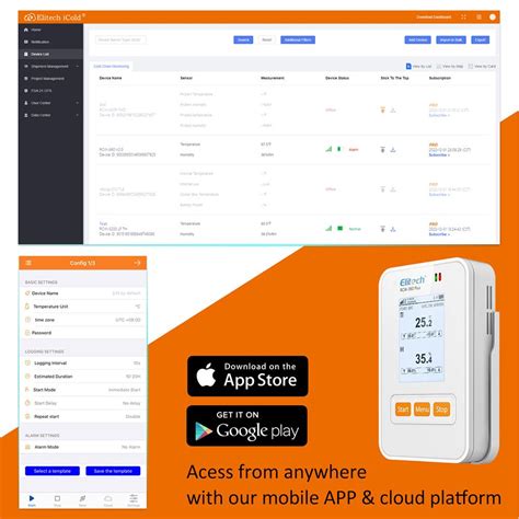 Elitech Icold Cloud Based Platform Real Time Monitoring Elitech Technology Inc