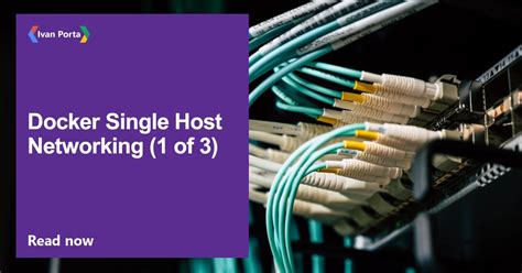 Ivan Porta On Linkedin Docker Single Host Networking 1 Of 3