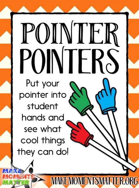 Perfect Pointer Pointers Make Moments Matter