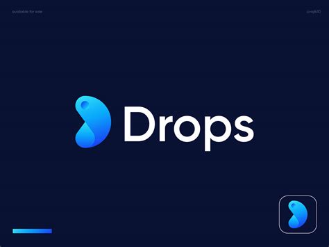 D Logo Design Logo Modern Logo Drop Logo On Behance