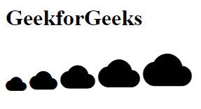 CSS Icons GeeksforGeeks