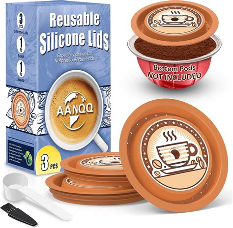 Sealpod Reusable Coffee Capsule Covers For Reuse Nespresso