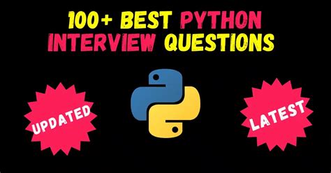Updated Best Python Interview Questions Machine Learning Projects