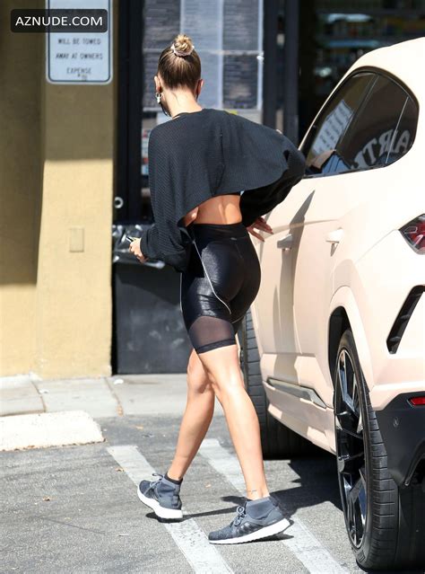 Hailey Baldwin Sexy After Her Workout In Los Angeles Aznude