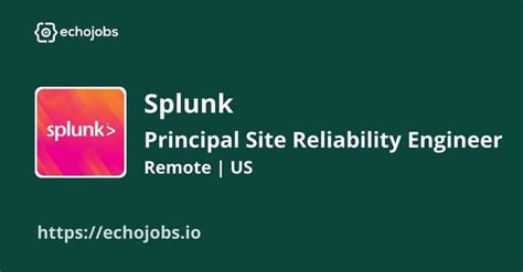 Splunk Is Hiring Principal Site Reliability Engineer Fedramp Cloud