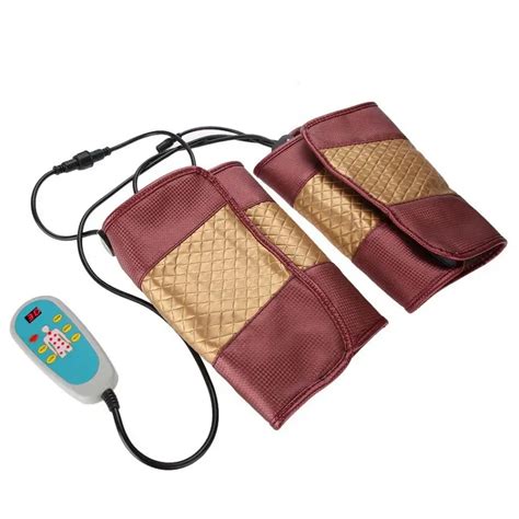 110-240 В Электрический наколенник с обогревом инфракрасный с вибрацией ...