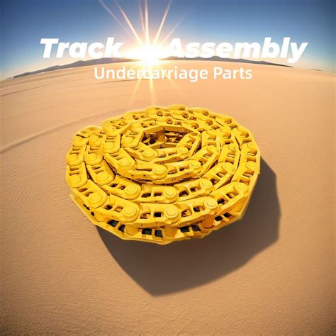 Excavator Undercarriage Parts Track Chain Track Shoe Assembly Track