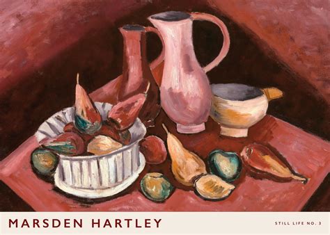 Marsden Hartley Still Life No 3 Art Print Poster Desenio Uk