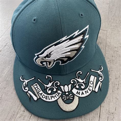 Philadelphia Eagles Maneto Fitted Hat 2019 Size 7 Depop