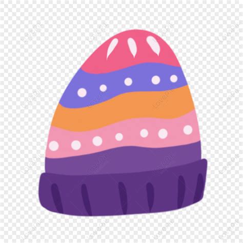 Cute Colorful Hat Cartoon Hippie Stickercute Stickerscute Icon Png