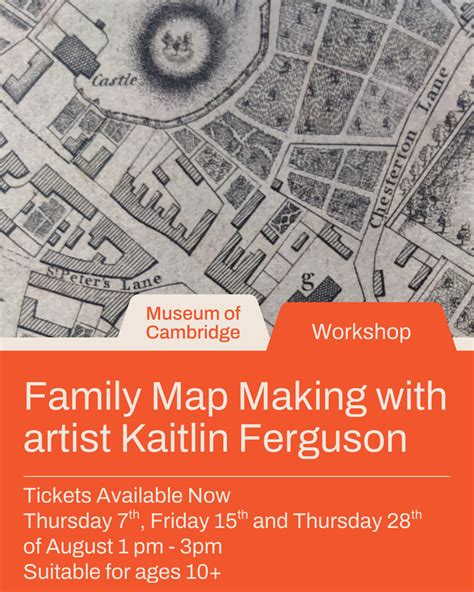 Map Making Workshop The Museum Of Cambridge