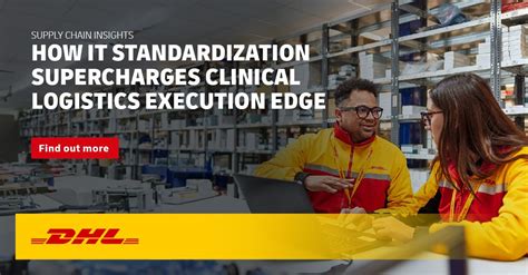 Article How It Standardization Supercharges Clinical Logistics