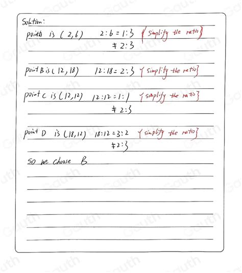 solved reading a graph which point on the graph could represent the