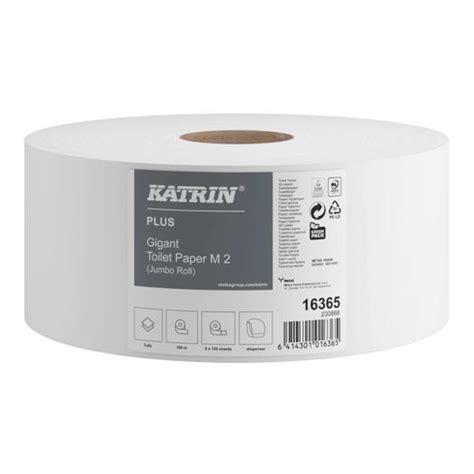 16365 Katrin Plus Jumbo Toilet Paper Roll Medium 180 Metres