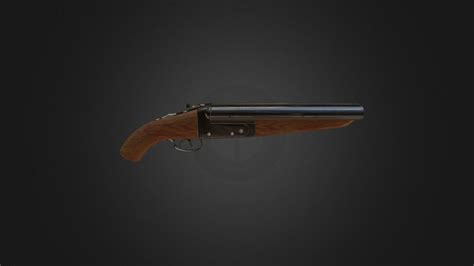 Double Barreled Sawed Off Shotgun 3d Model By Teamclockworks [6079cd5