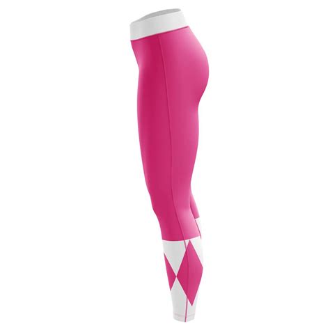 Pink Ranger Mighty Morphin Power Rangers Custom Unisex Leggings Spats
