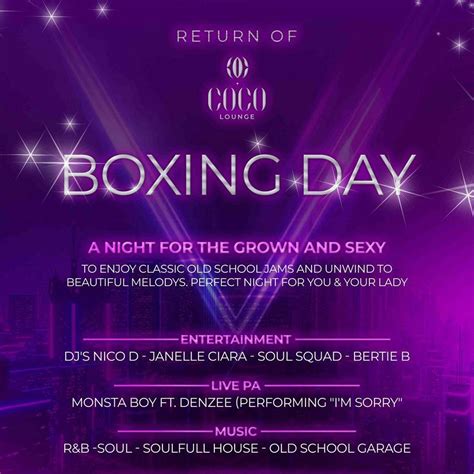 The Return Of Coco Lounge Liquid Libary Nottingham Fri 26 December 2025