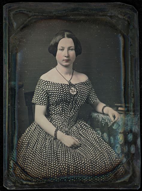 Early Daguerreotypes Of Women And Girls From Between The 1840s And