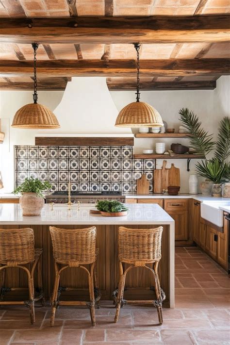 Spanish Coastal Kitchen Design Coastal Kitchen Design Spanish Style