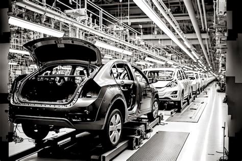 Premium Photo Workshop Of Automotive Industry With Modern Equipment