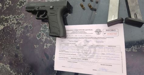 Decomiso De Armas De Fuego