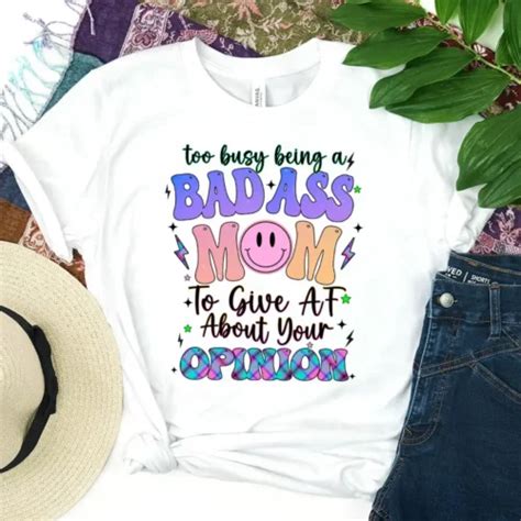 Bad Ass Mom Dtf Transfer The Ceo Creative