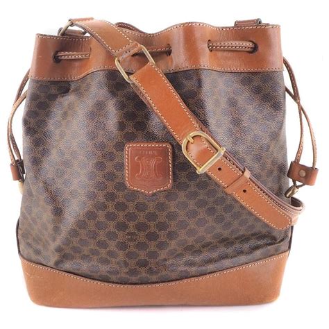Céline Celine Macadam Brown Cloth Ref602414 Joli Closet
