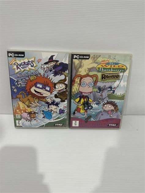 Rugrats Munchin Land The Wild Thornberrys Rambler Pc Video Game 2