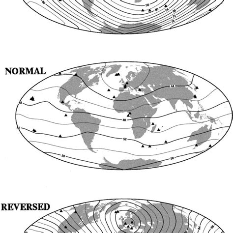 Maps Of Inclination Anomalies Inclination Corresponding To Each Field