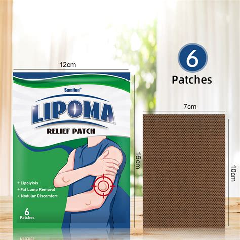 60pc Sumifun Lipoma Removal Patch Remove Fat Lump Nodular Sticker Anti