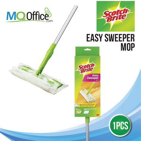 3m Scotch Brite Easy Sweeper Mop Mqoffice Shopee Malaysia