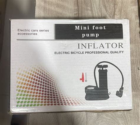 Mini Foot Pump Max Flow Rate 160 Psi At ₹ 220 Piece In Mumbai Id 26598220788