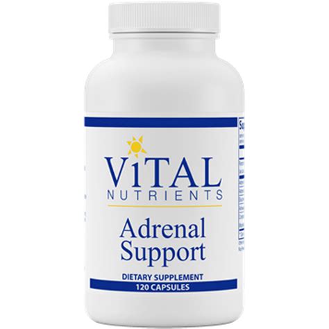 Adrenal Support By Vital Nutrients 120 Capsules