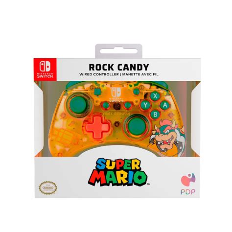 Joystick Nintendo Switch Rock Candy Bowser