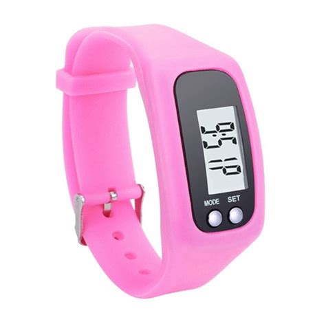 Fitness Tracker Wrist Watch Pedometer Convenient Lcd Display Waterproof Calorie Counter Sports