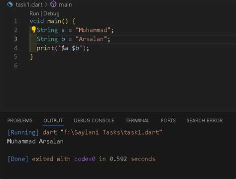 Dartlang Codingjourney Muhammad Arsalan Aftab