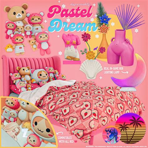 November 2022 Pastel Dream Collection Patreon Aggressivekitty