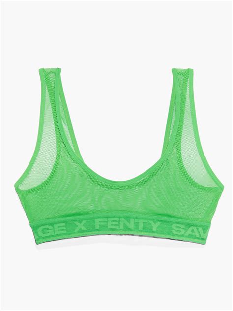 Nothin But Net Scoop Neck Bralette Savage