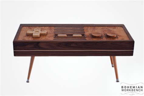 Functional Nintendo Controller Coffee Table