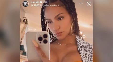 Cassie Posts On Her Ig Story After Diddys Bet Awards Shout Out
