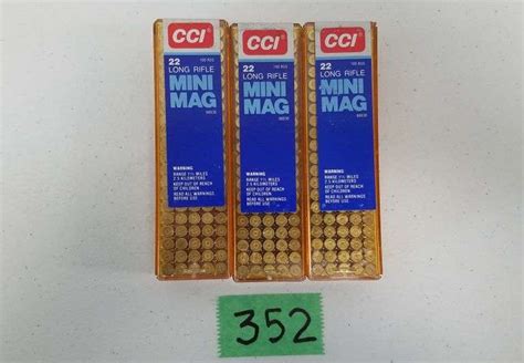 Cci Mini Mag 22 Lr 3 X 100 Adam Marshall Land And Auction Llc