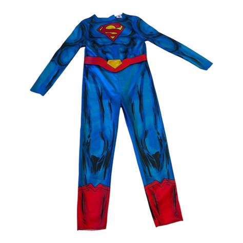 Dc Comics Costumes Dc Comics Superman Costume Jumpsuit Superhero