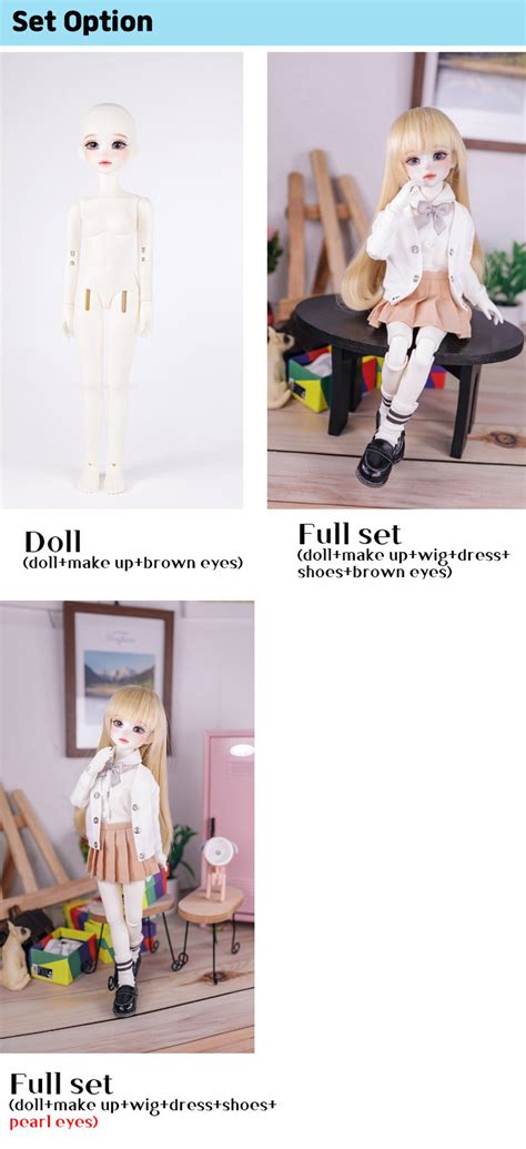 Bjd Usd Yosd 31cm Doll Yuna Full Set Etsy