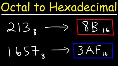 Octal To Hex Converter Fast And 💯 Secure Easy To Use