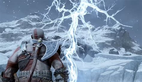 How To Get To Thors Frozen Lightning Bolt In God Of War Ragnarok